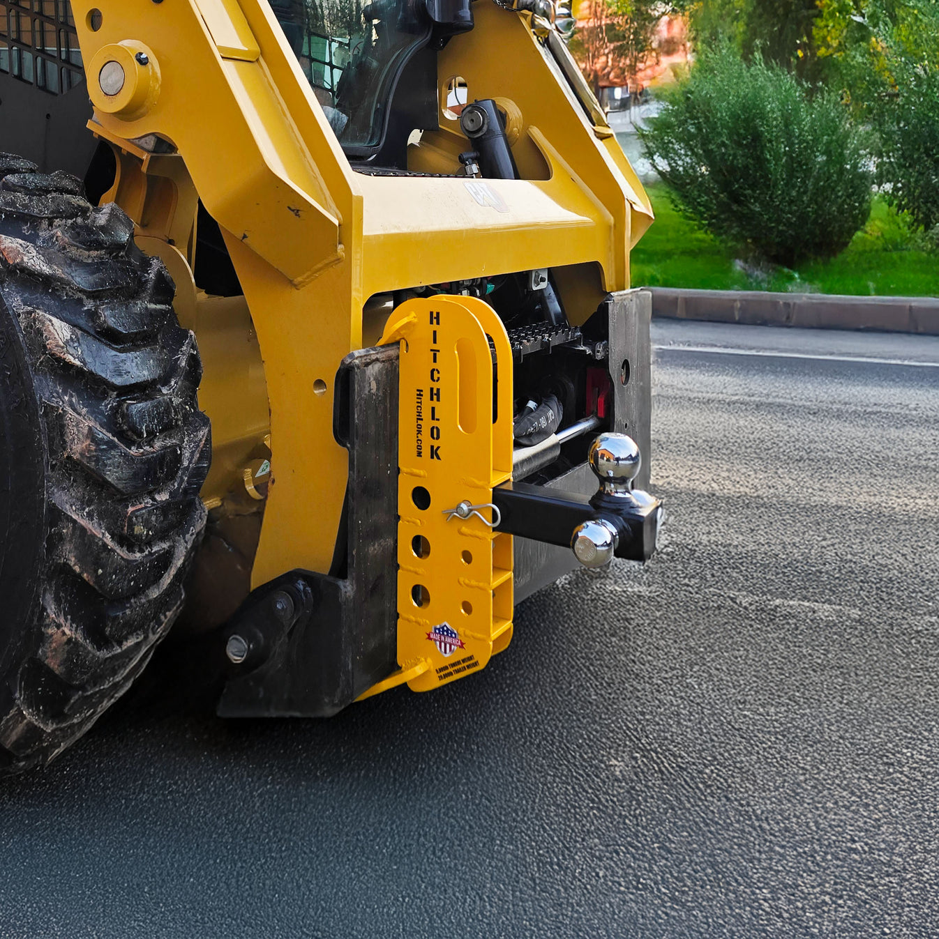 HitchLok™ Skid Hitch for Skid Loader, Tractor 5,000/20,000lb Capacity ...