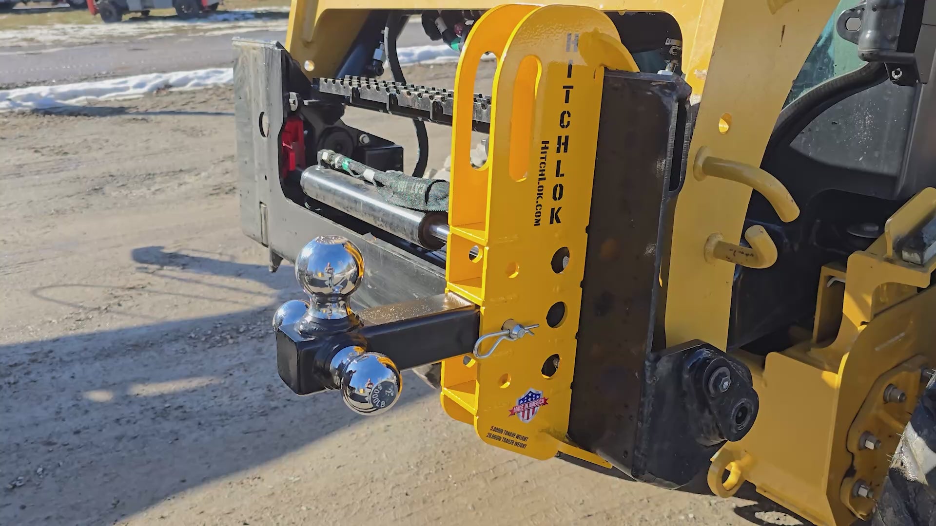 HitchLok™ Skid Hitch for Skid Loader, Tractor 5,000/20,000lb Capacity ...